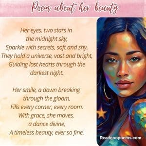 9 Poems for a Beautiful Lady: A Tribute to Beauty and Soul