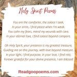 5 Inspiring Holy Spirit Poems to Uplift Your Faith